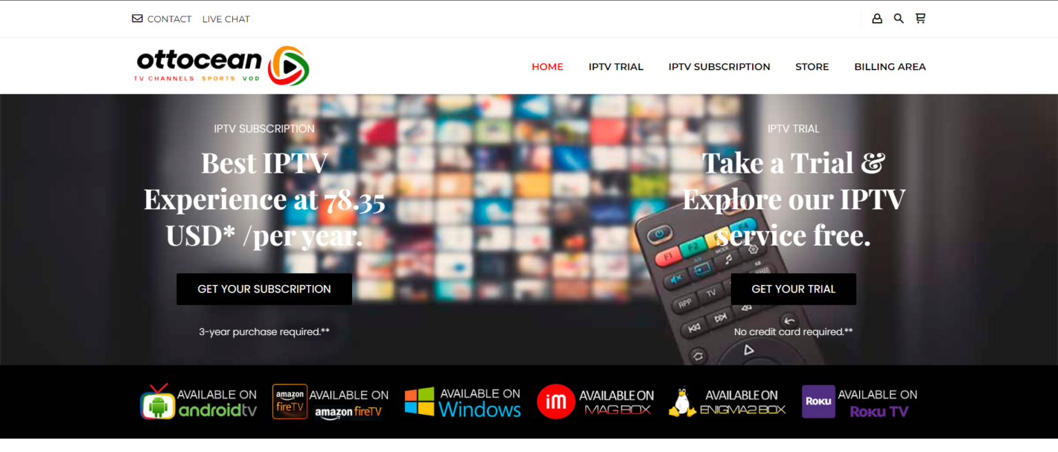 OTT Ocean IPTV Review (December 2025)